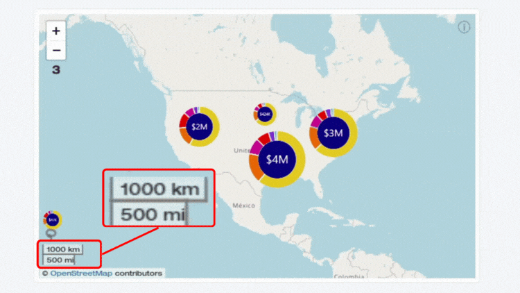 Scale | Drill Down Map PRO | ZoomCharts Documentation