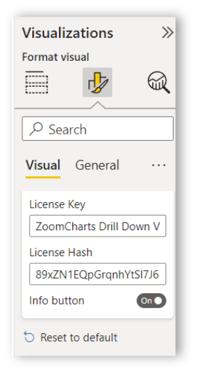 Purchasing and managing a Drill Down Visuals license on the ZoomCharts ...
